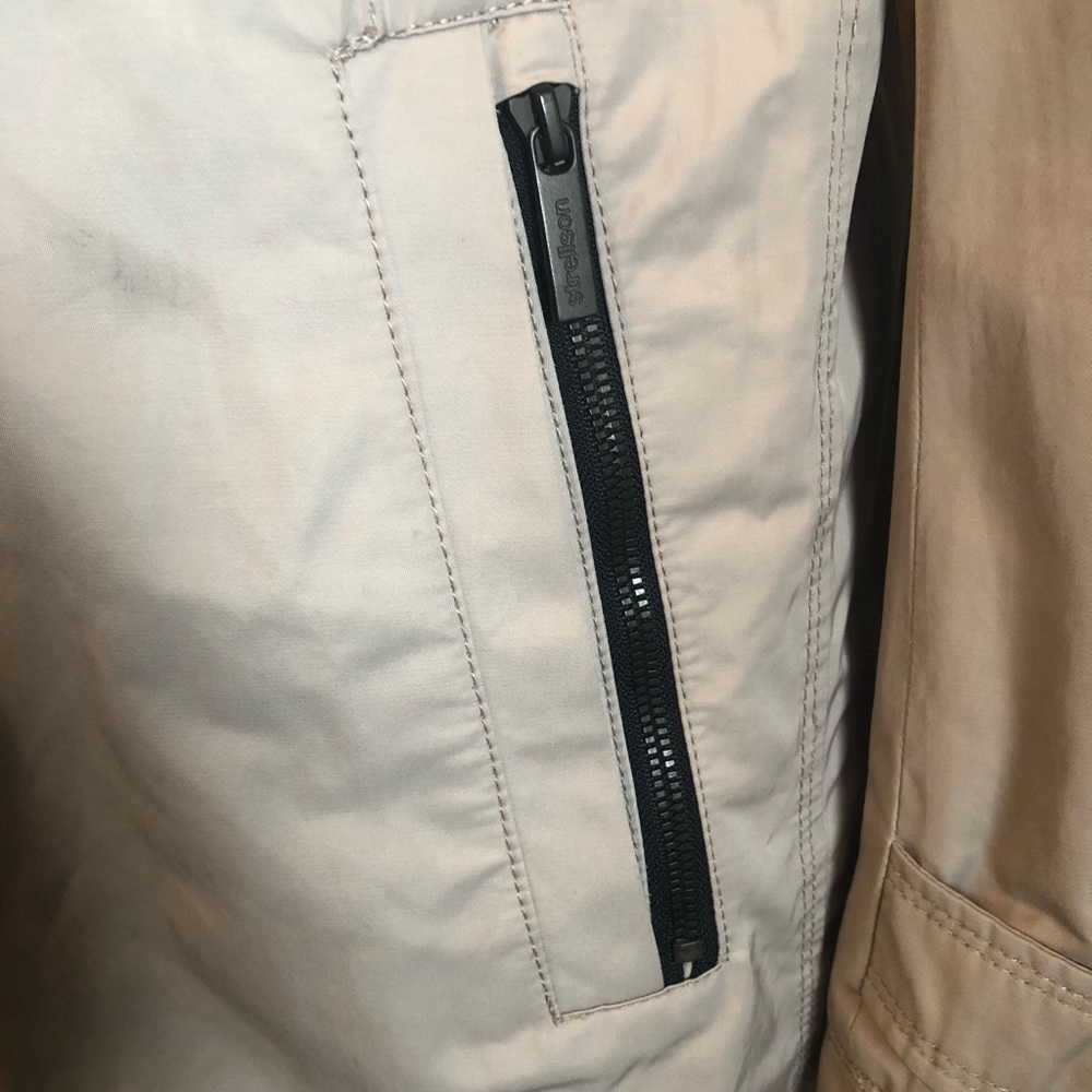 Strellson Classic Short Trench Coat Jacket Size L - Gem